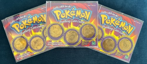 Vintage 1999 Hasbro Pokémon Battling Coin Game (3 sets) | eBay