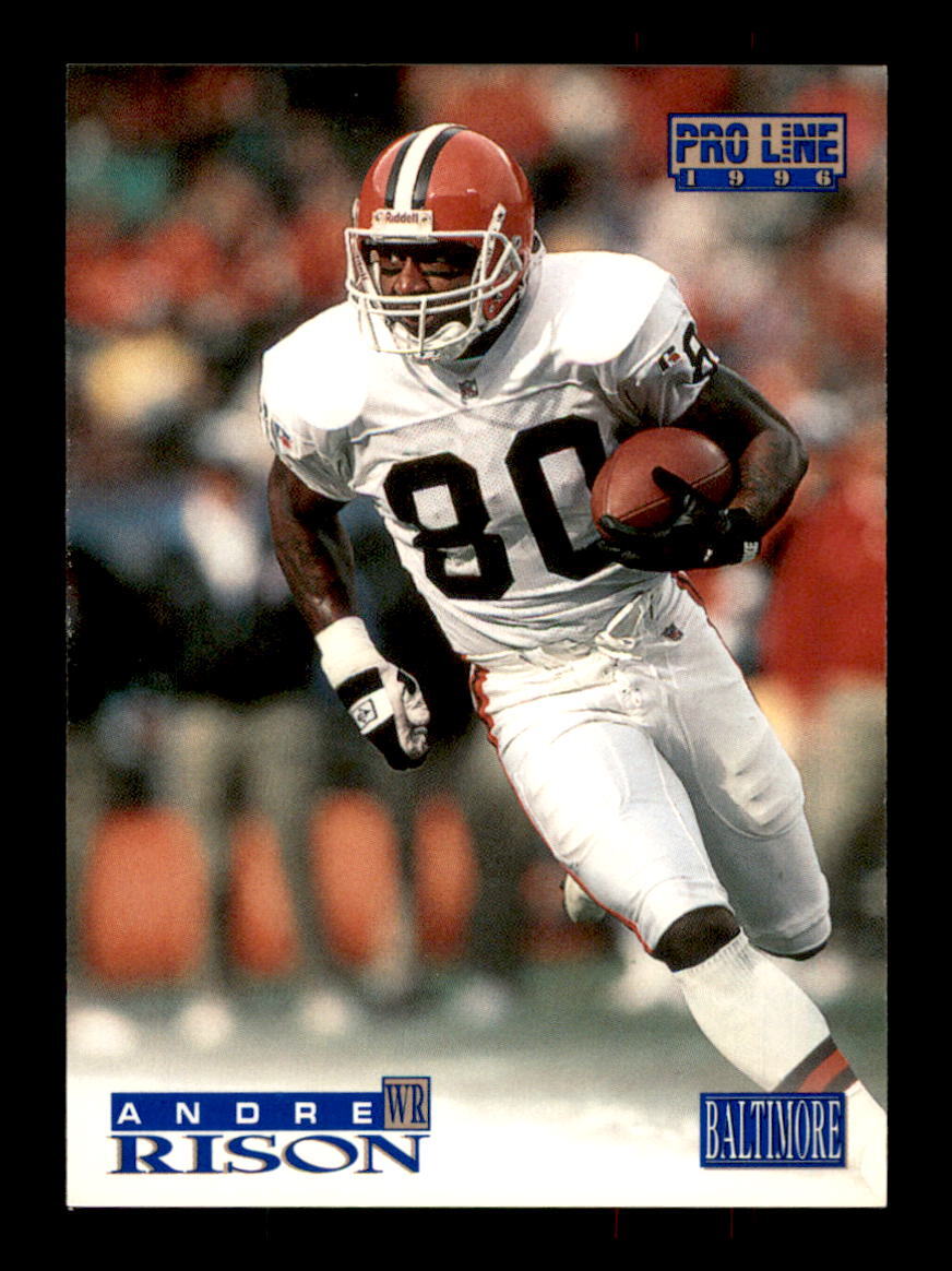 1996 Football Pro Line Andre Rison Baltimore Ravens #135 2 | eBay