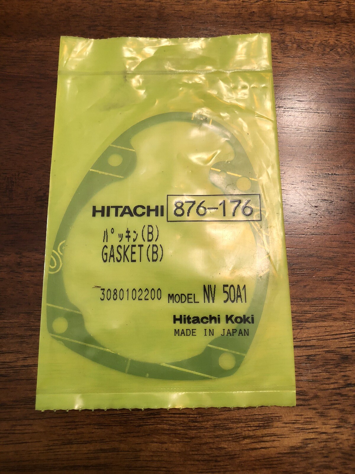 Original Hitachi Part # 876-176 GASKET (B) NT65A NT65A2 NT65A3 NV50AA ...