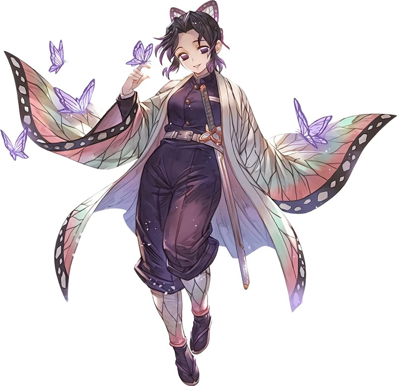 Shinobu Demon Slayer Waifu Girl Anime Sticker 6" V58 | eBay