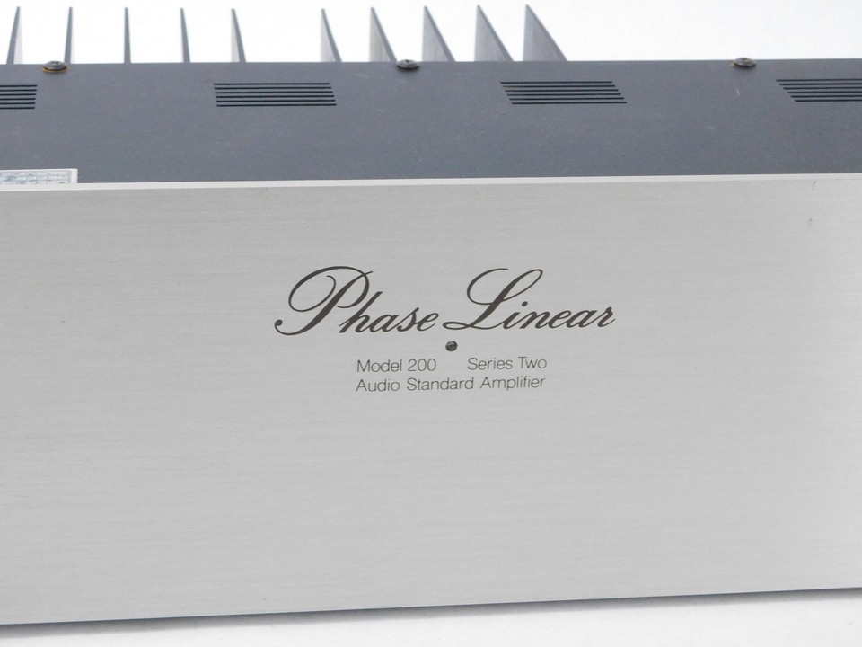 Phase Linear 200 Series Two II Vintage Stereo Power Amplifier (works ...