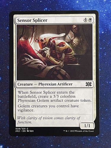 MTG, Sensor Splicer, Double Masters 2022 029/331 Regular Common | eBay