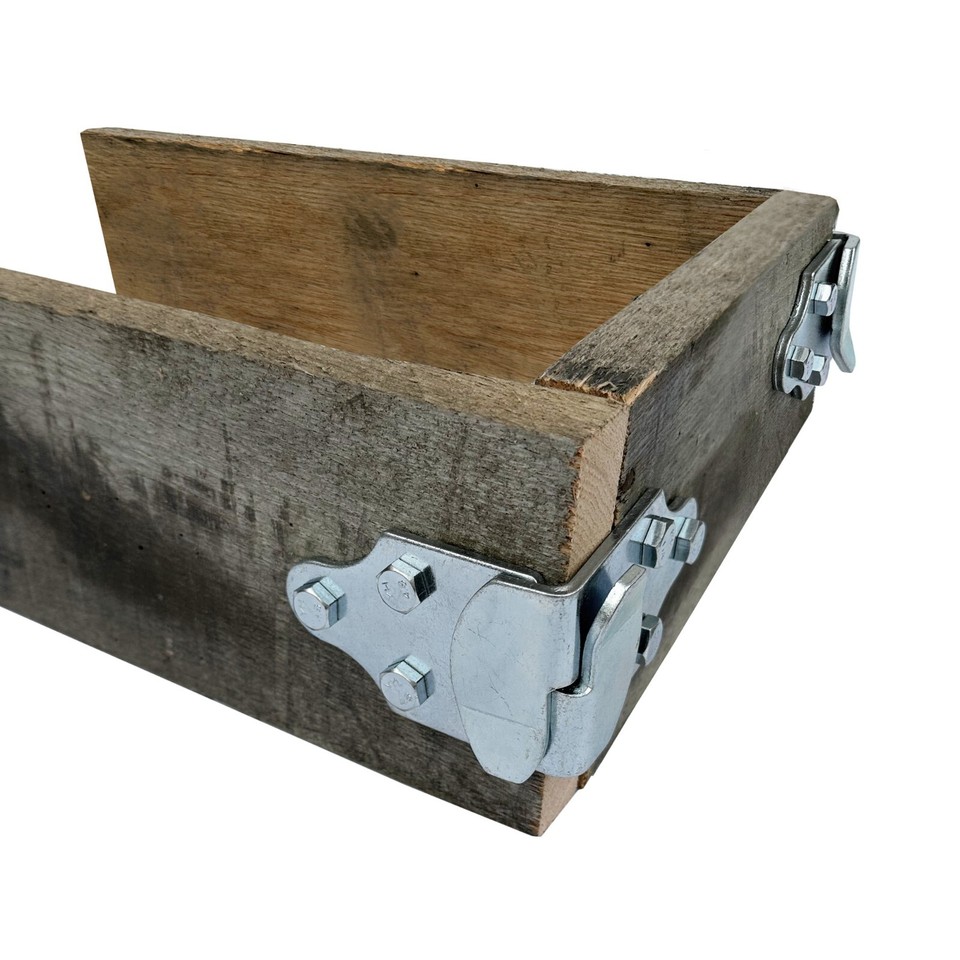 4 Pack Utility Trailer Wood Side Corner Bracket Stake Body Latch Rack 2 ...