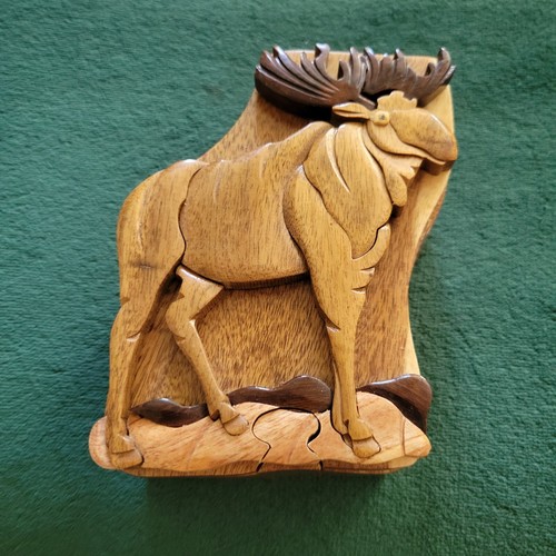 MOOSE PUZZLE BOX | eBay