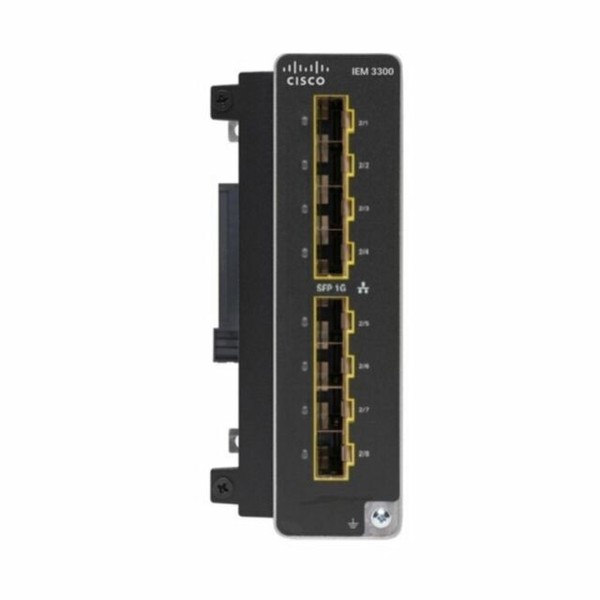 Cisco Catalyst (IEM-3300-8S=) 8 Ports Rack Mountable Ethernet SFP ...
