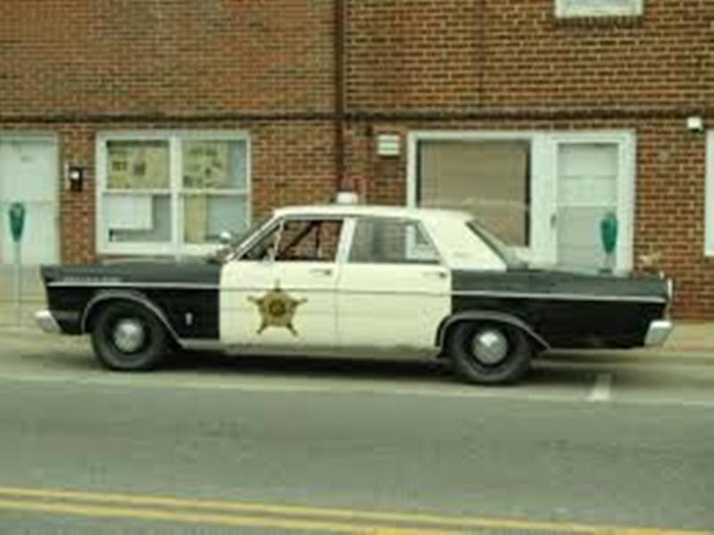 Mayberry Sheriff Andy Griffith Police Cruiser & Wally's 1/24th - 1/25th ...
