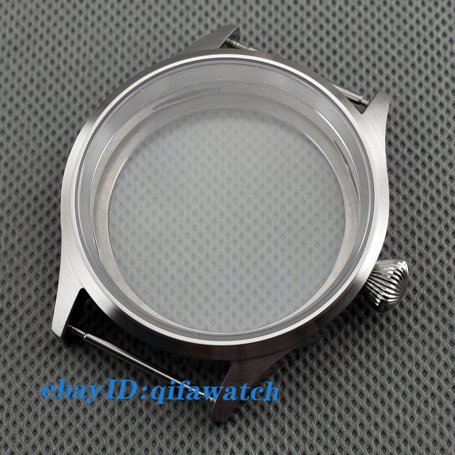P212 Sapphire Glass Corgeut 43mm Watch Sterile Steel Case Kit ST36 ETA ...