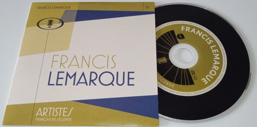 FRANCIS LEMARQUE CD ORIGINAL 20 TITRES POCHETTE SINGLE EN CARTON | eBay