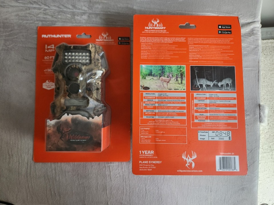 TWO WILDGAME INNOVATIONS RUT HUNTER TRAIL CAMERAS | eBay