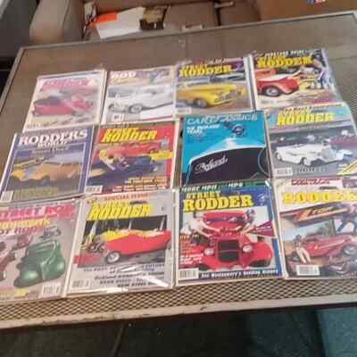 12 STREET RODDER MAGAZINE Hot Rod Classic Vintage Custom Antique lot ...
