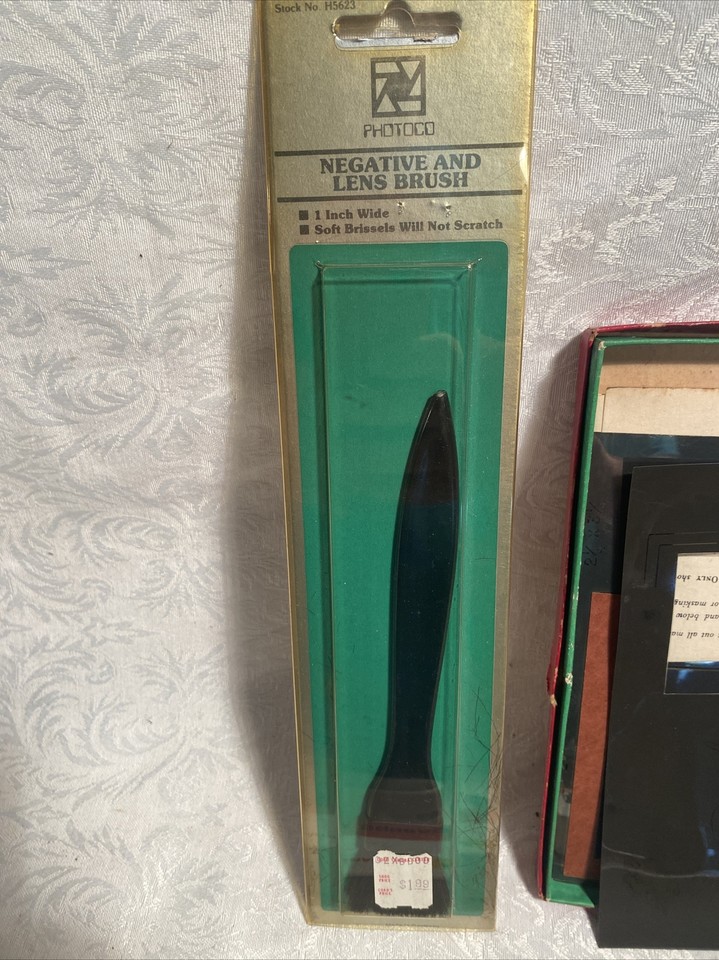 Vintage Photography Darkroom Lot Squeegee Tongs Negative Brush Lens | eBay