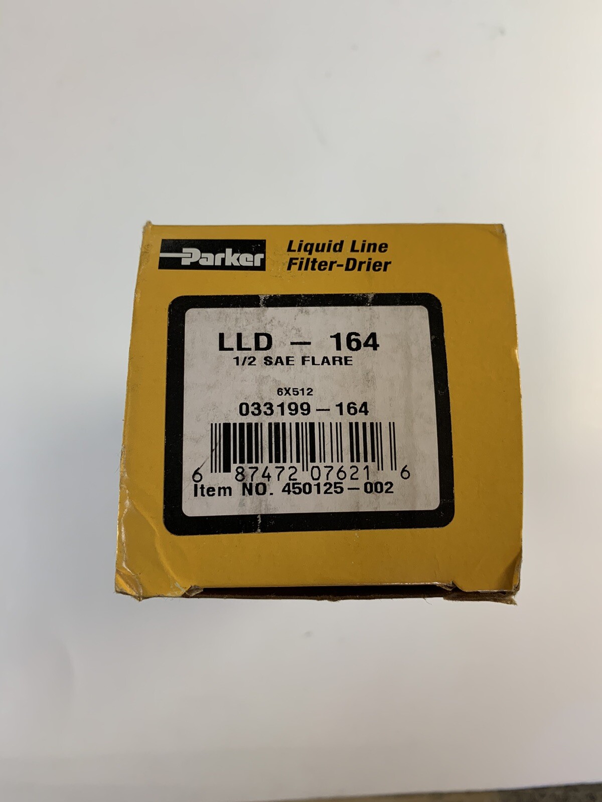 Parker Liquid Line Filter—Drier LLD-164 1/2 SAE Flare | eBay