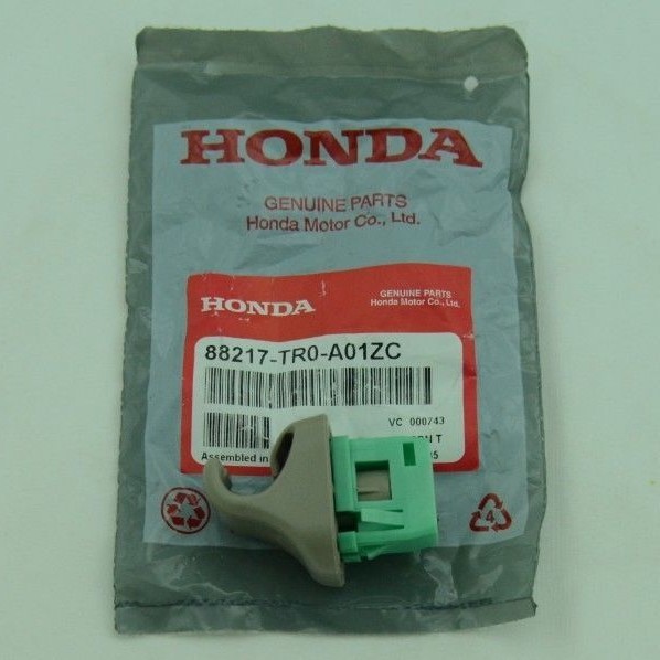 Genuine OEM 2012-2015 Honda Civic Sunvisor Clip YR400L Beige 88217-TR0 ...