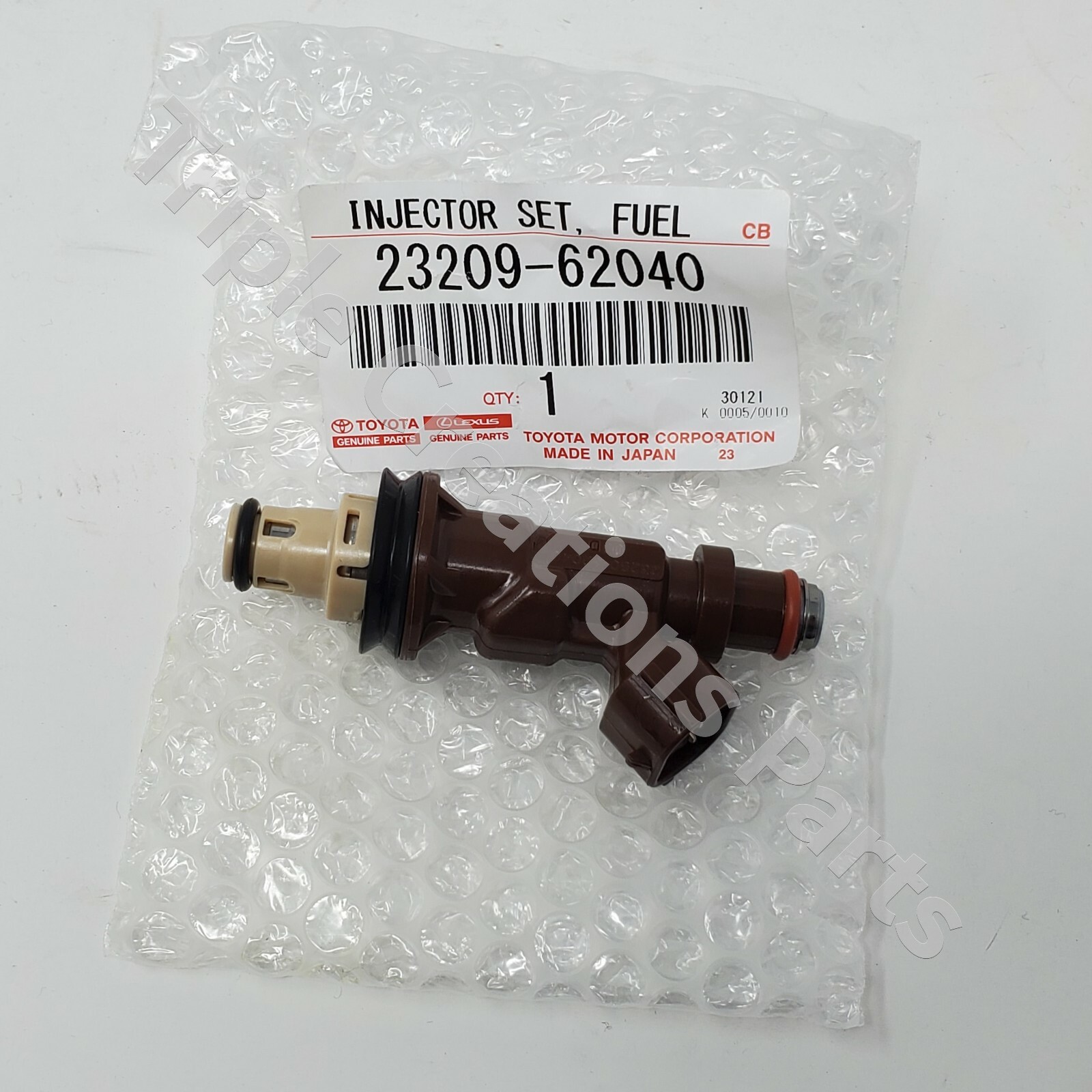 Toyota Genuine 23209-62040 Injector Assy Fuel 2320962040 OEM | eBay
