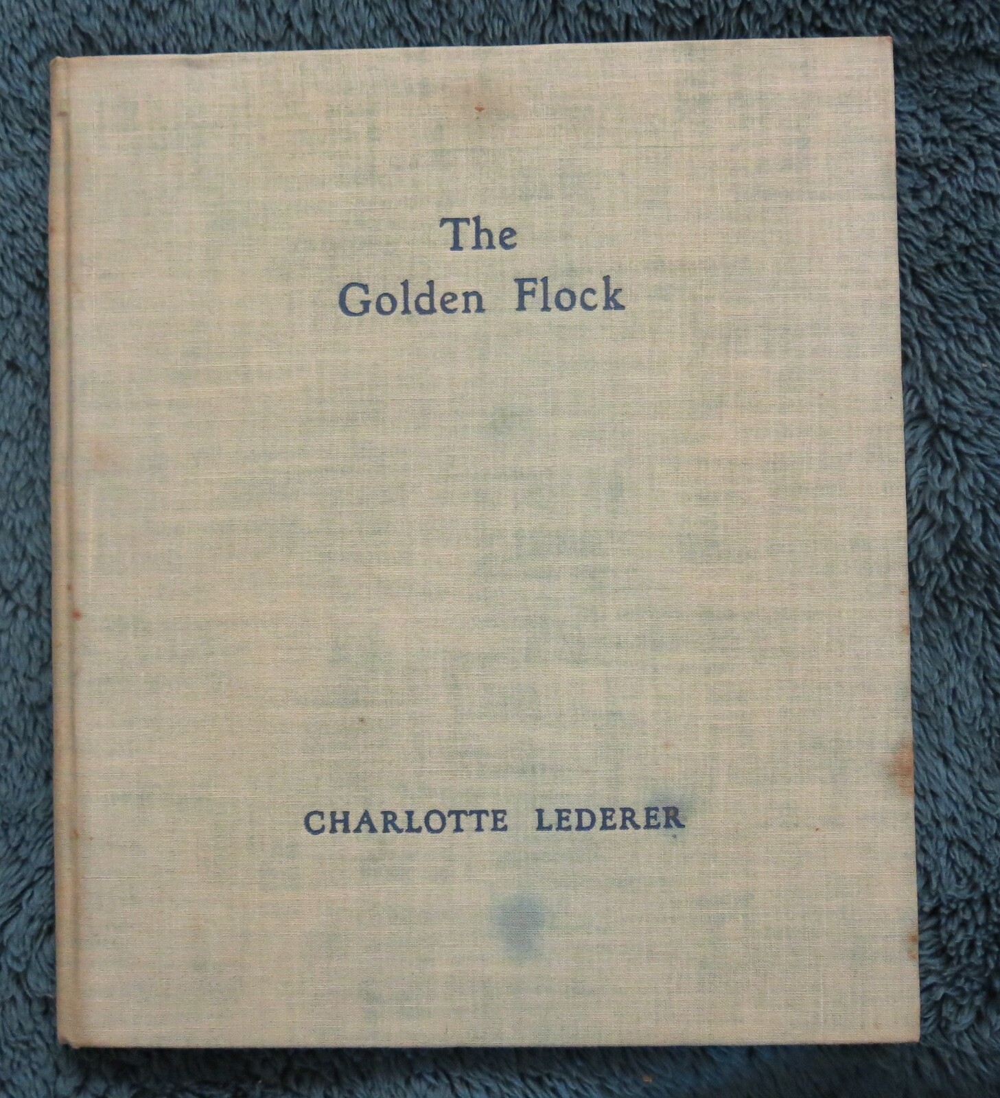 The Golden Flock by Charlotte Lederer (1931 1st edition) | eBay