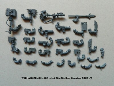 WARHAMMER 40K BITS-BITZ - AOS ... Lot Bits-Bitz Bras Guerriers ORKS n°3 ...