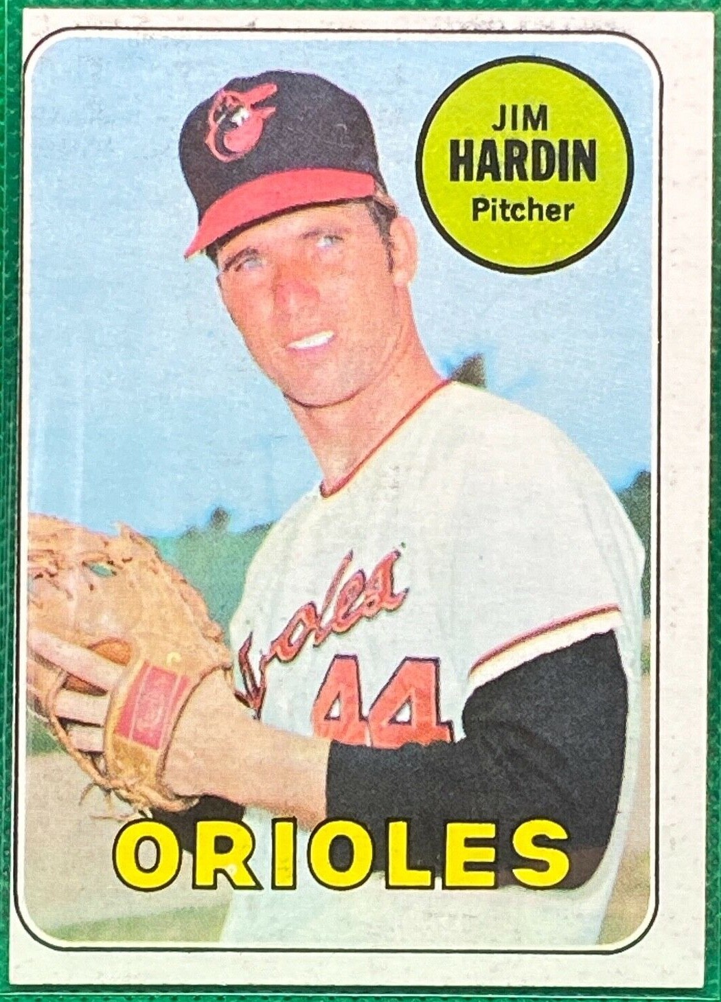 1969 Topps 610 Jim Hardin Baltimore Orioles | eBay