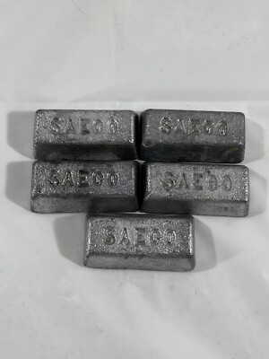 SAECO Molded Lead Bars Hunting Fishing Reloading Sinkers Ingot Over 5 ...