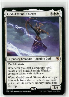 God-Eternal Oketra 66 Non-Foil NM MTG Commander: Aetherdrift Magic | eBay