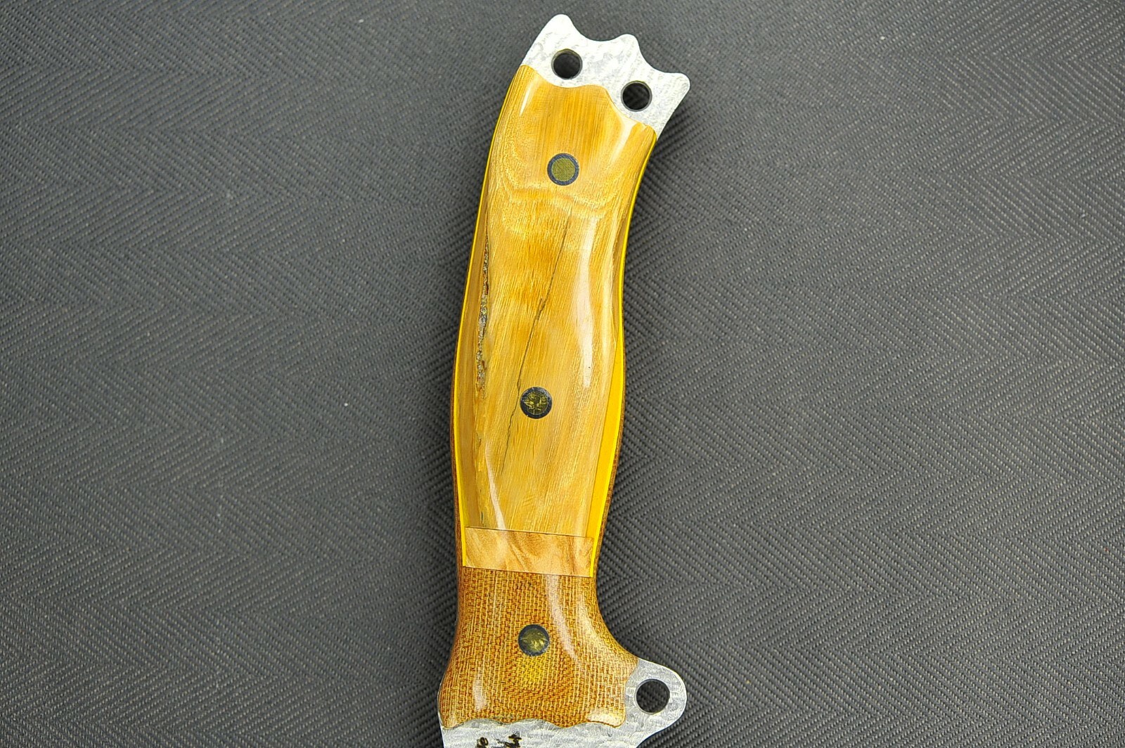 Busse Custom Hell Razor 2 .22" Nuclear Option INFI, Canvas G-rexed Wood ...