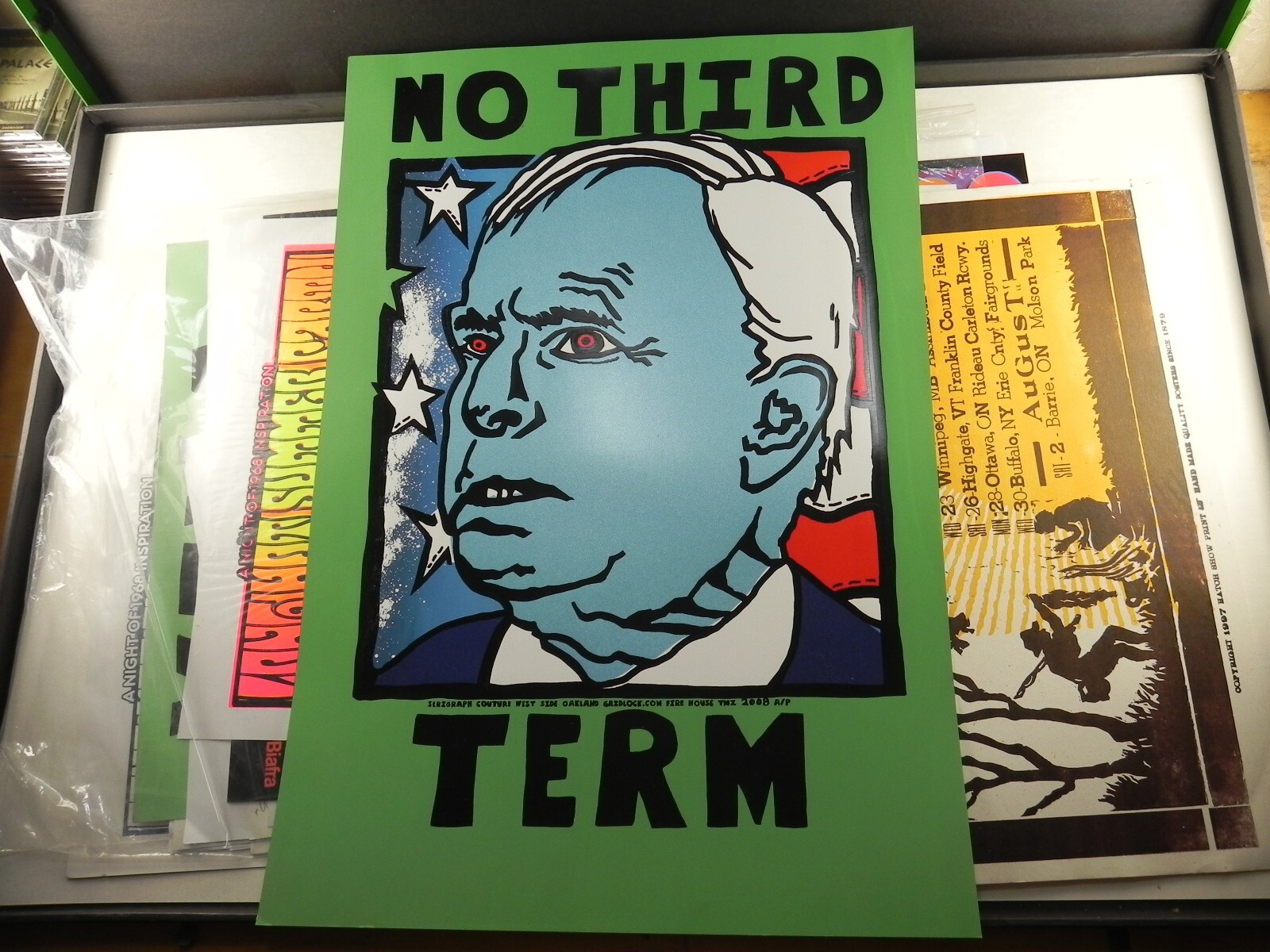 NO THIRD TERM Poster Oakland California 2008 - 25.5 by 18" | eBay