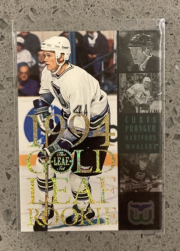1994-95 Leaf Gold Leaf Rookie Insert Chris Pronger #9 HOF $2.88 B3G1 | eBay