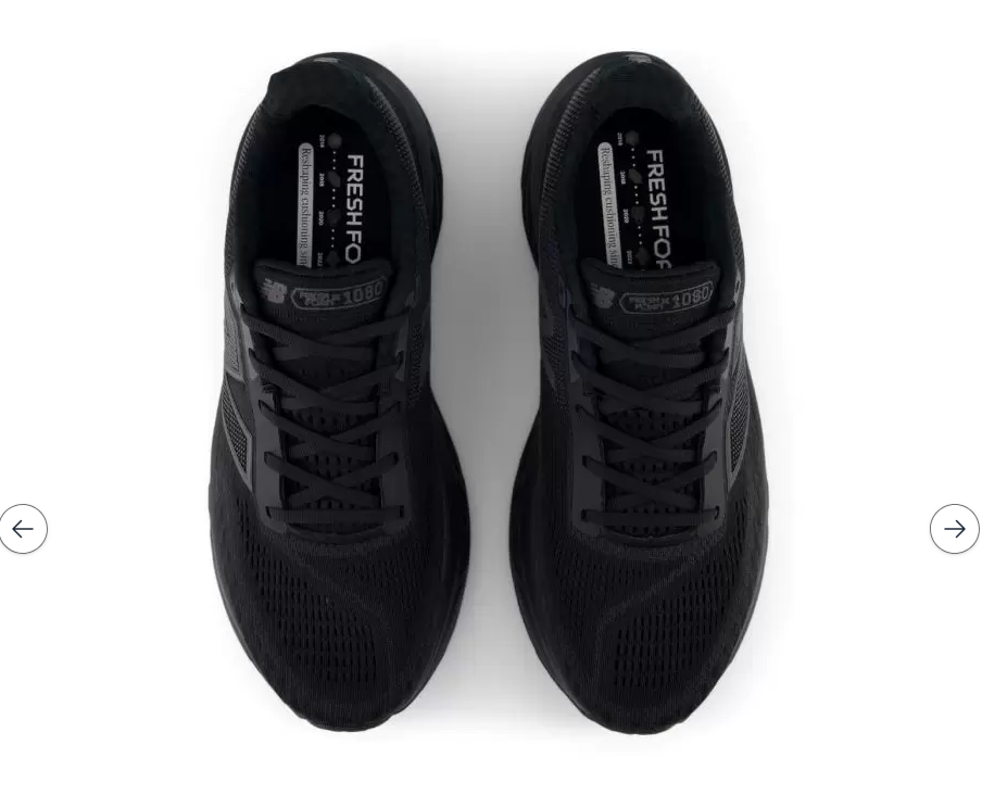 New Balance Fresh Foam X 1080v14 Triple Mono Black | eBay