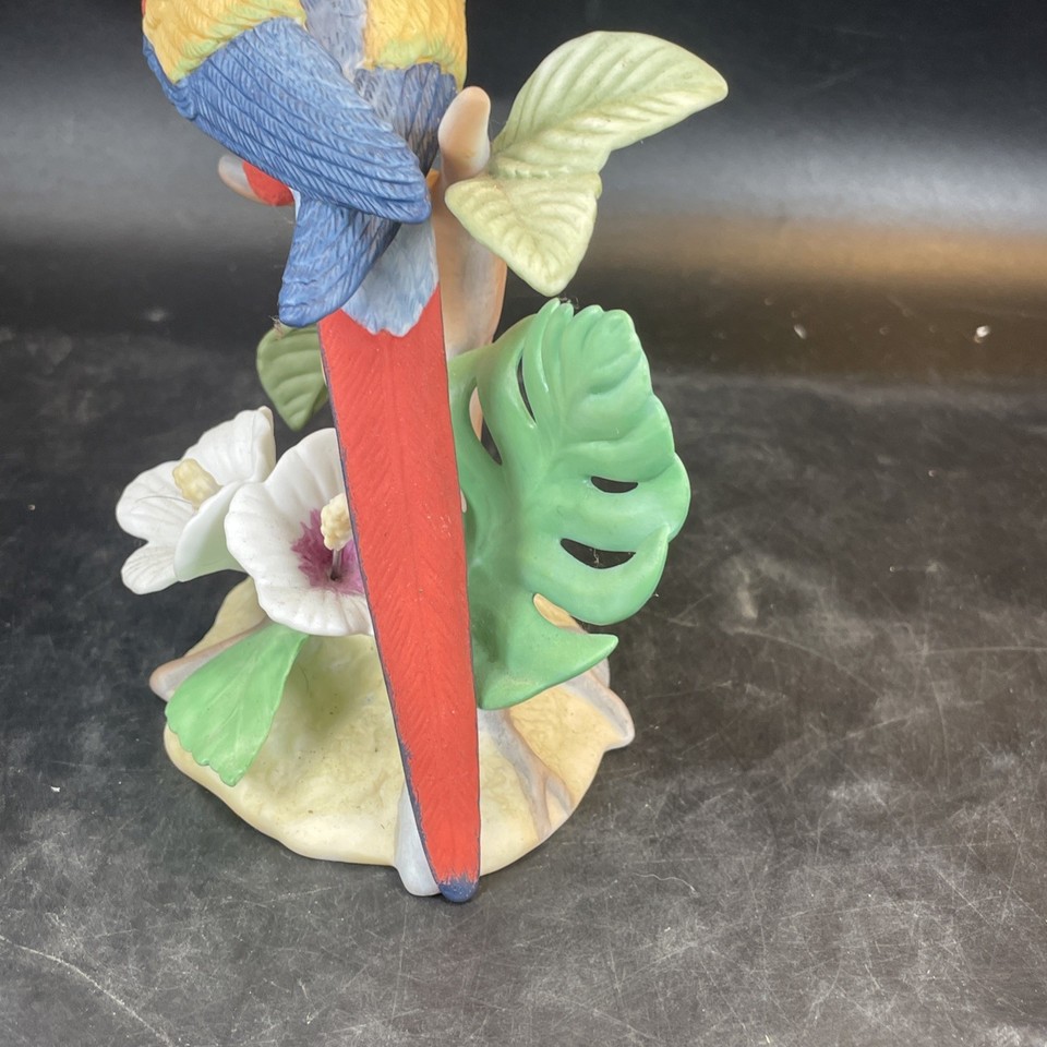 Lenox Scarlet Macaw Fine Porcelain No Box | eBay