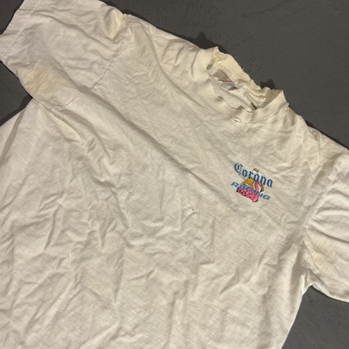 VTG 90s Corona Racing Double Sided Shirt - Mens Size Large L | eBay