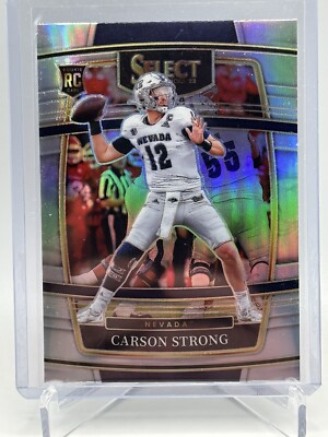 2022 Panini Select Draft Picks Carson Strong RC Rookie #11 Hyper Prizm ...