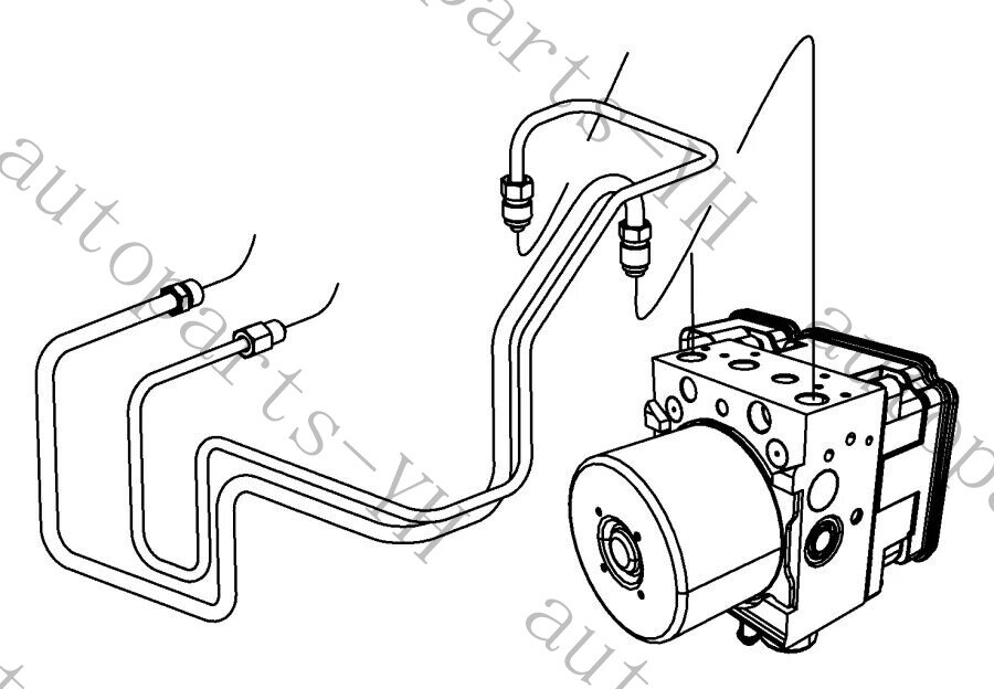 Anti-Lock Brake System ABS Control Module for 2016-2018 Jeep Wrangler ...