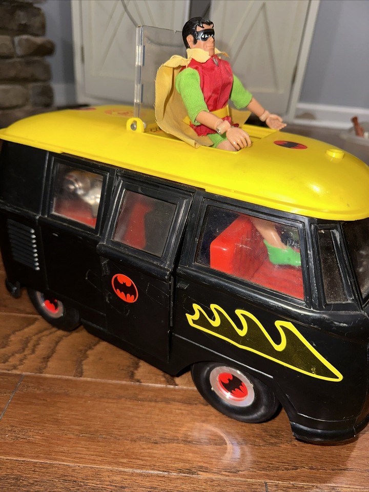 Mego Batlab All Original Vintage 1975 Batman Van W/1970 Robin Not ...