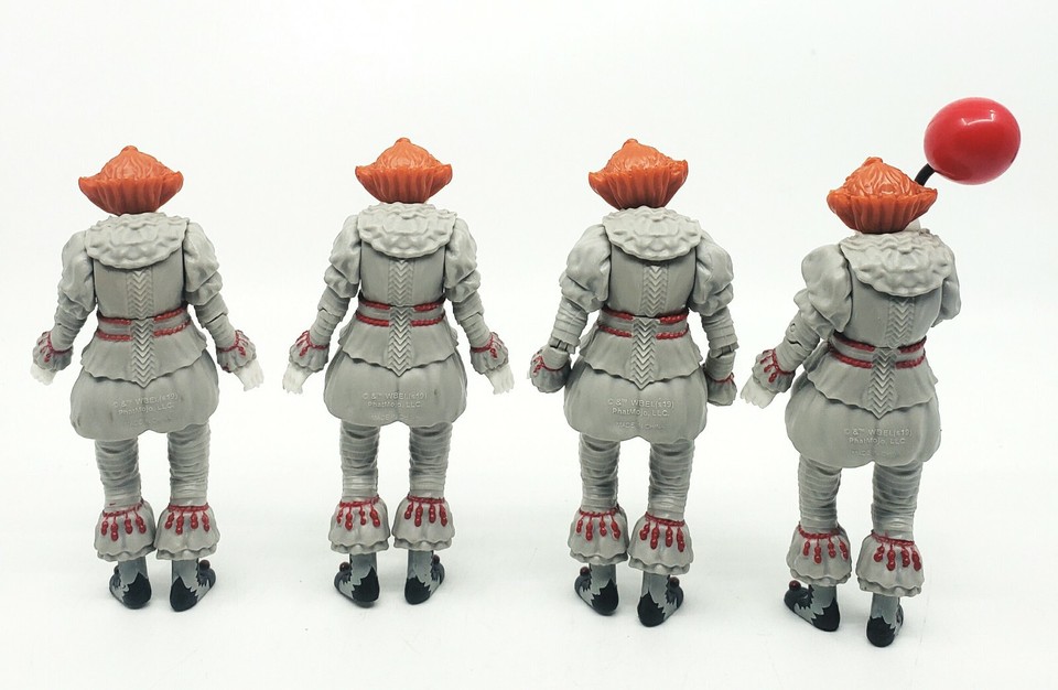 IT Chapter 2 - Pennywise Horror Figures Complete Set Of 4 Series One ...