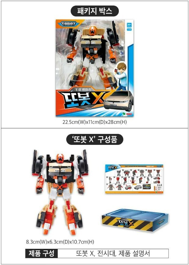 Tobot X 2023 New Hyundai Ioniq 5 Mini Car Transformer Robot Big Size | eBay