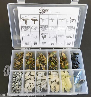 GM Door Body Side Molding Exterior Trim Rocker Clips Fasteners ...