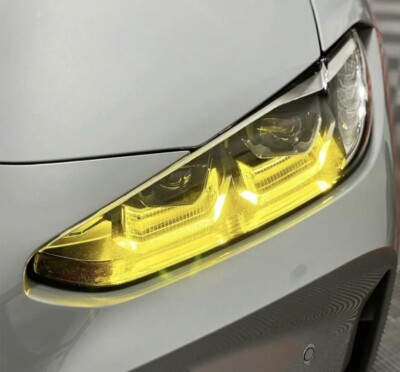 BMW M4 CSL Style Yellow LED DRL For 2023 Onward G80 M4 G22 G23 G26 G82 ...