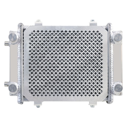 2 Row Radiator+Insect Net For 15-22 Volkswagen Golf R 15-20 Audi A3 14 ...