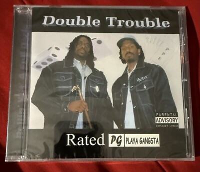 Double Trouble - Rated PG (Playa Gangsta) CD Gangsta Rap G-Funk Hip Hop ...