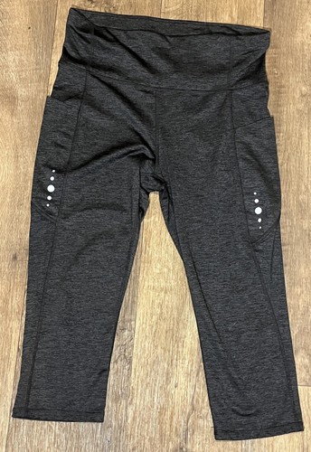 Xersion EverContour High Rise Stretch Fabric Quick Dry Workout Capris Size Large | eBay