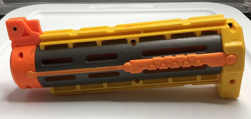 NERF Gun N-STRIKE RECON CS-6 Yellow Front Barrel Attachment Extension ...