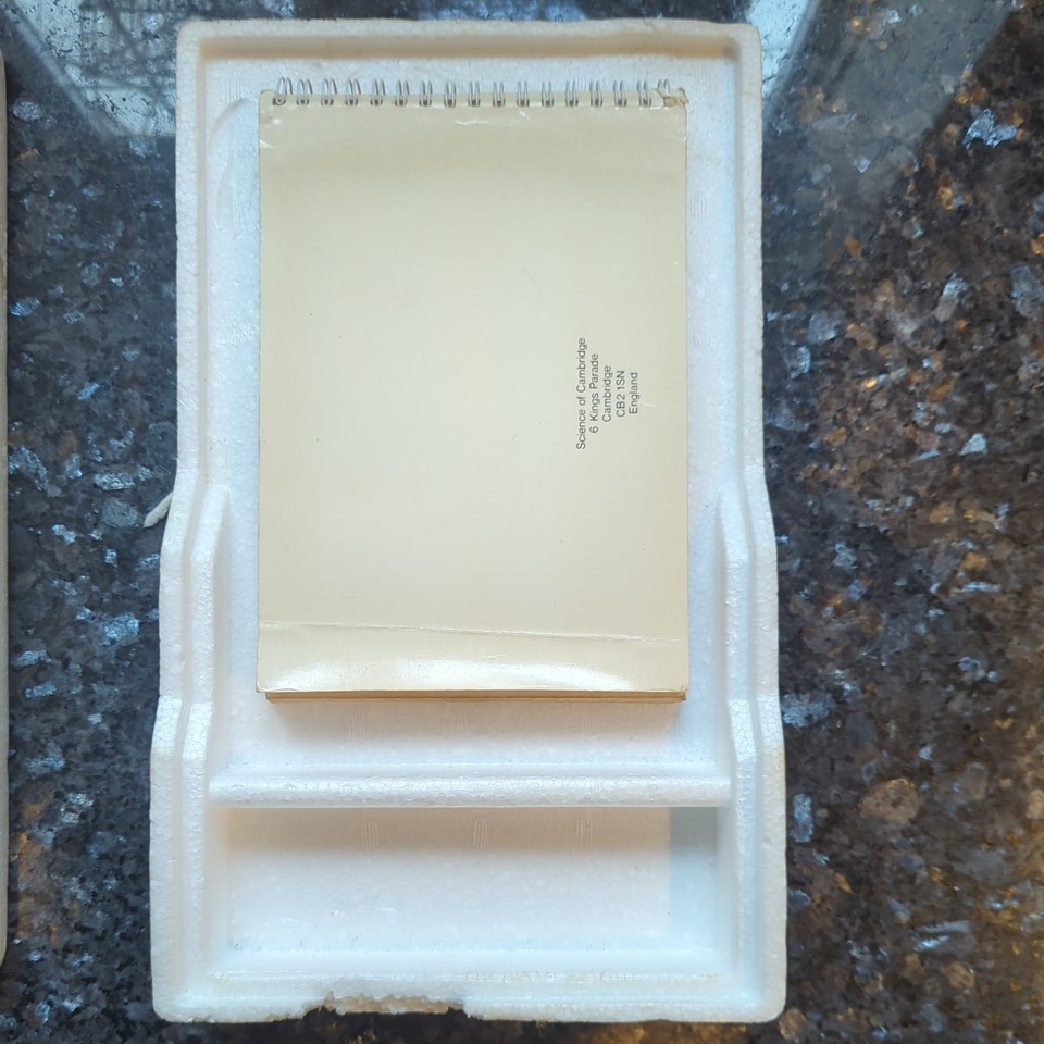 Sinclair ZX80 Computer with Power Supply and Operating Manual Untested ...