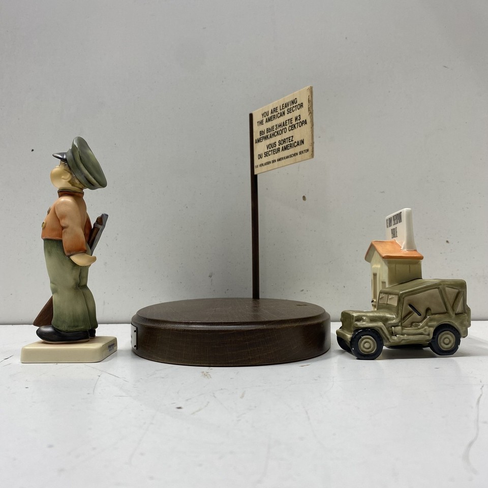 Goebel Figurine Checkpoint Charlie US Army Berlin Hummel Collector ...