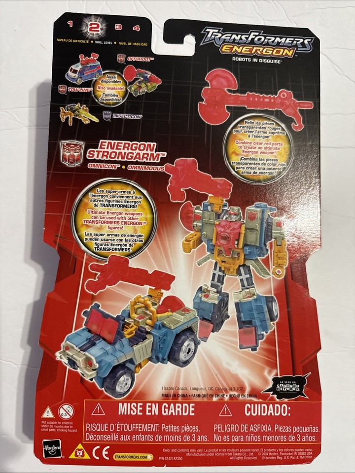 Transformers Energon RID Omnicon ENERGON STRONGARM The POWERLINX ...
