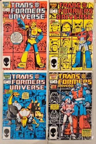 Transformers Universe Set #1-4 Marvel Comics 1986 VF+ | eBay