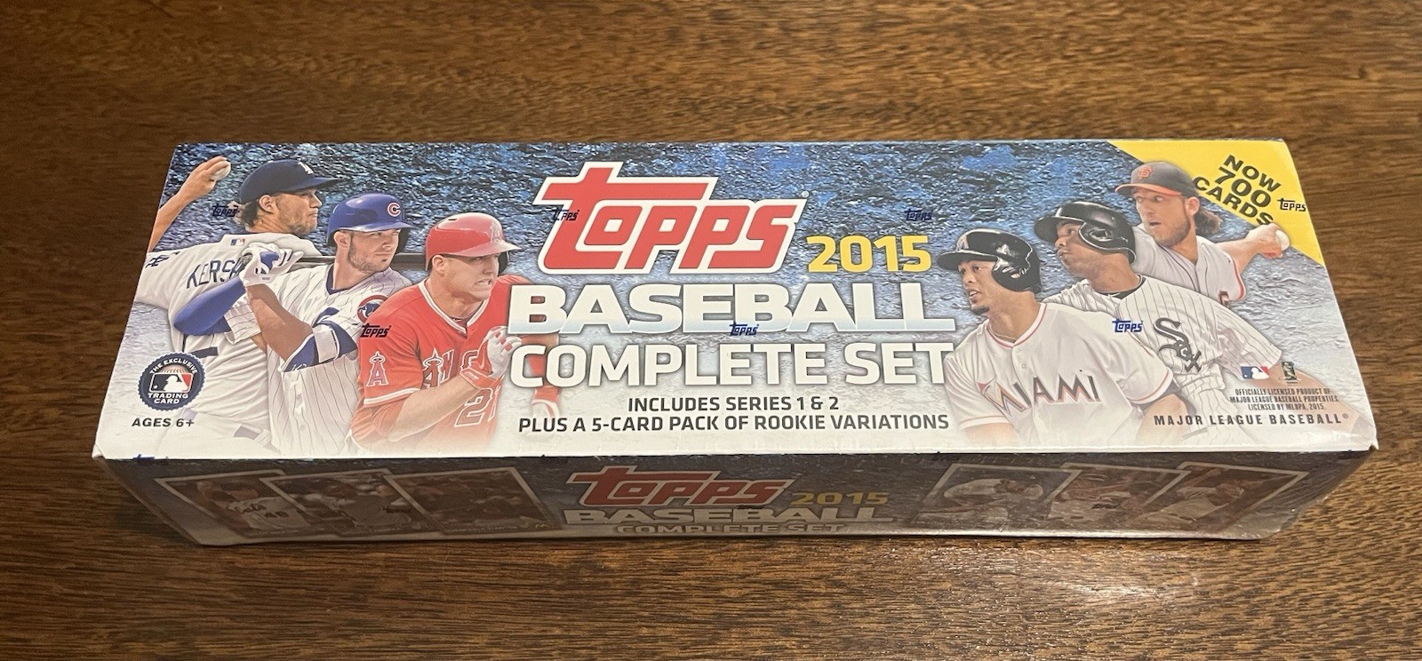 2015 TOPPS BASEBALL COMPLETE FACTORY SEALED SET SERIES 1 & 2 + Rookie ...