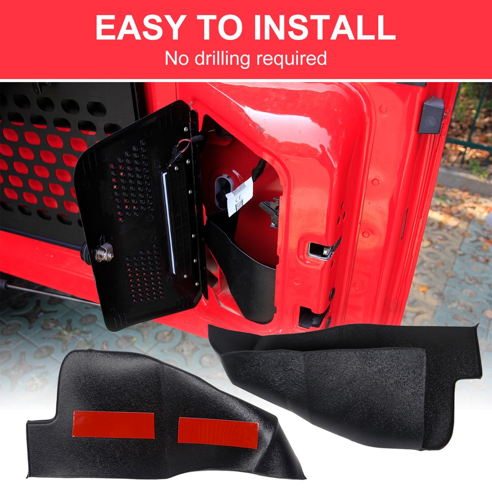 Foldable Side Tailgate Storage Box With LED Light For 2021+ Ford Bronco ...