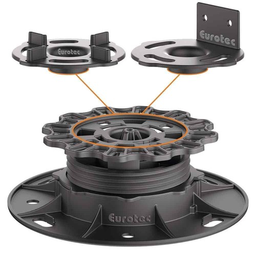 Deck Support Plastic Adjustable Pedestal PRO S 10-Pieces/Box | eBay