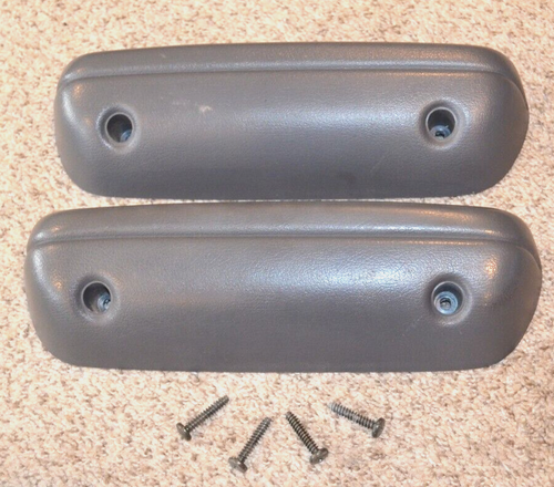 1989-1995 TOYOTA PICK UP TRUCK ARMREST DOOR PANEL ARM RESTS GRAY PAIR ...