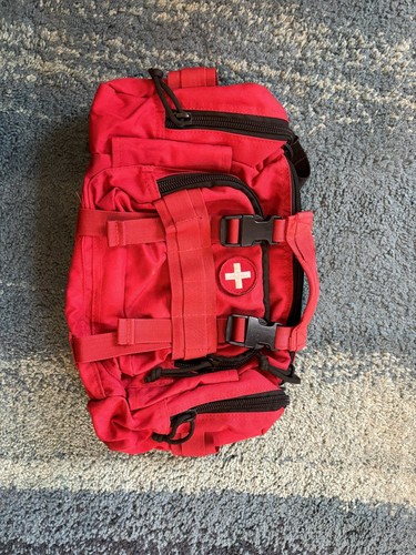 voodoo tactical MOLLE medical first aid bag - RED | eBay