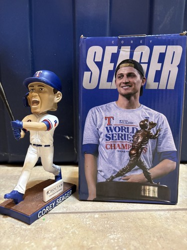Texas Rangers 2024 Corey Seager MVP Bobblehead 2023 World Series ...
